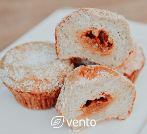 MUFFIN AVENA BANANA Y DDL X6U | Vento Fit