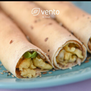 PANQUEQUES SALADOS X12U CON H. ALMENDRAS | Vento Fit